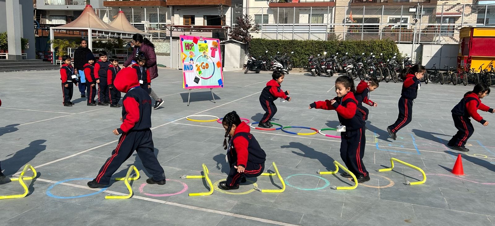 Hop, Jump and Go Activity (LKG) – 20/02/2024 - Saupin's School, Panchkula